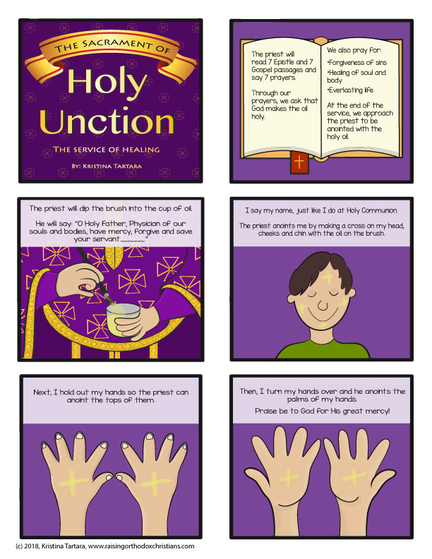 Holy Unction Explanation for Kids