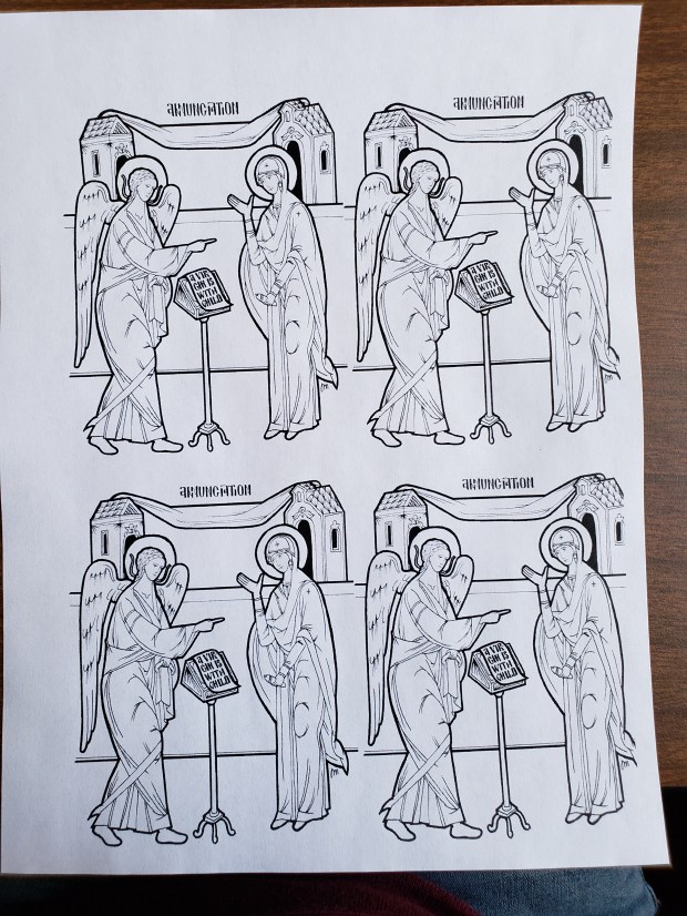 Annunciation Craft
